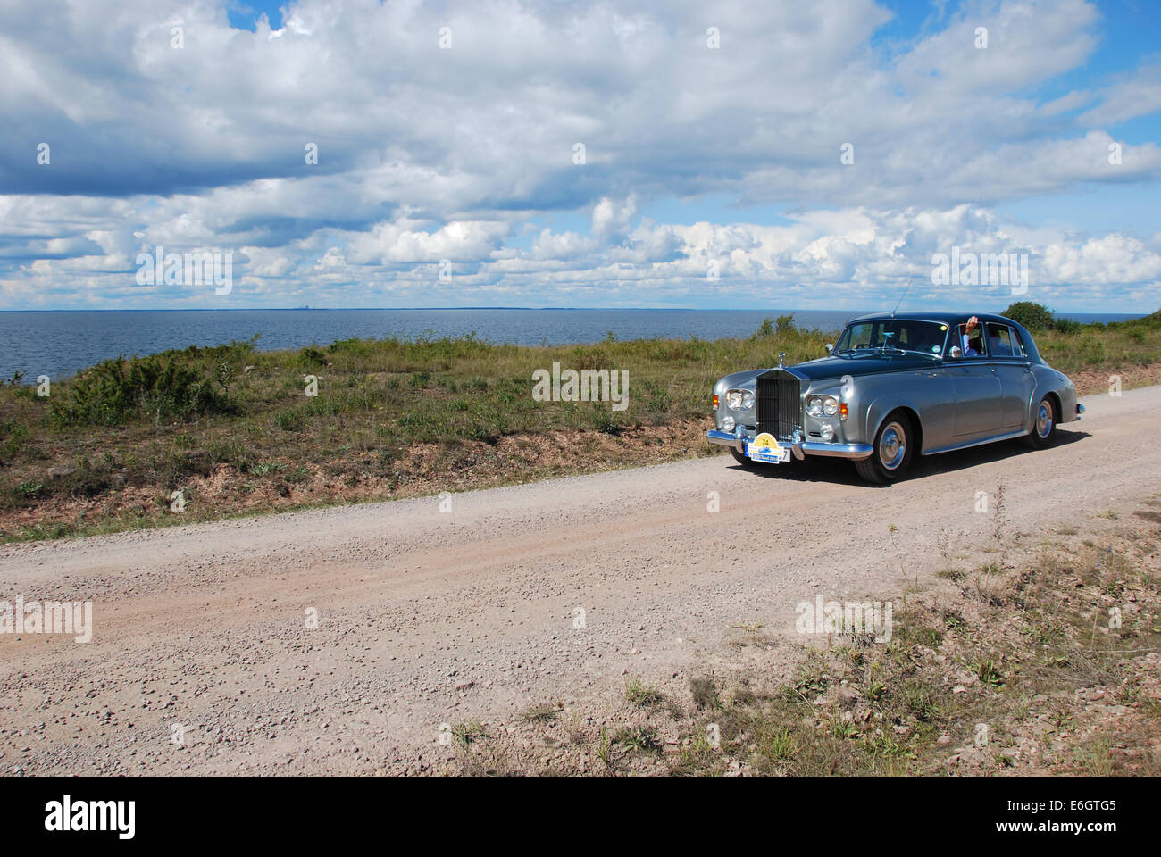 Rolls Royce Silver Cloud (1965) in oldtimer car rally Stock Photo - Alamy
