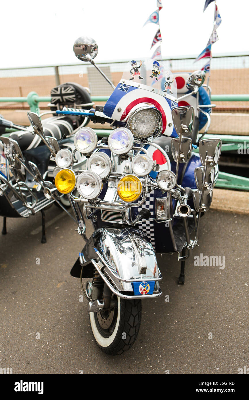 Brighton Seafront Mods High Resolution Stock Photography and Images - Alamy