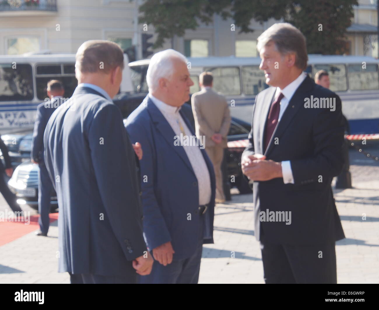Former ukrainian presidents hi-res stock photography and images - Alamy