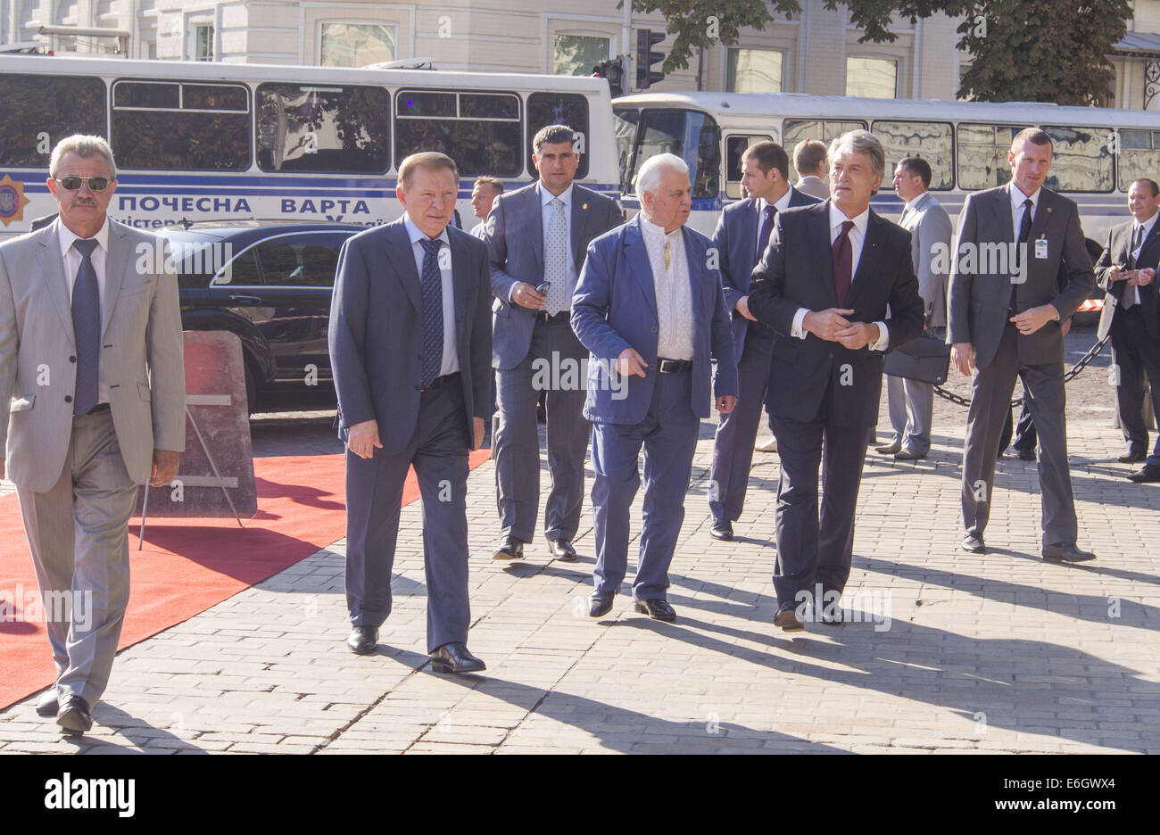 Former ukrainian presidents hi-res stock photography and images - Alamy