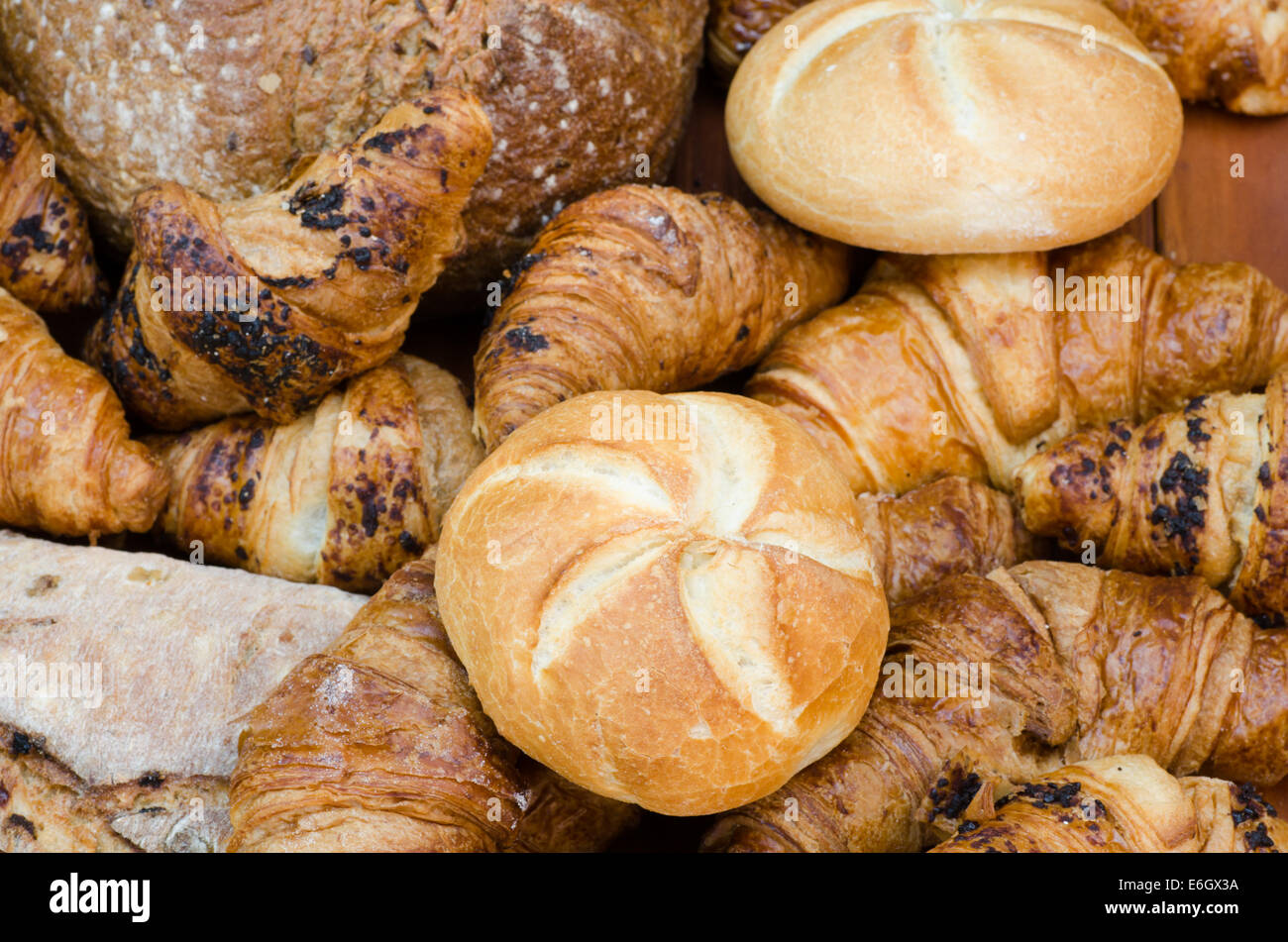 Bread products hi-res stock photography and images - Alamy