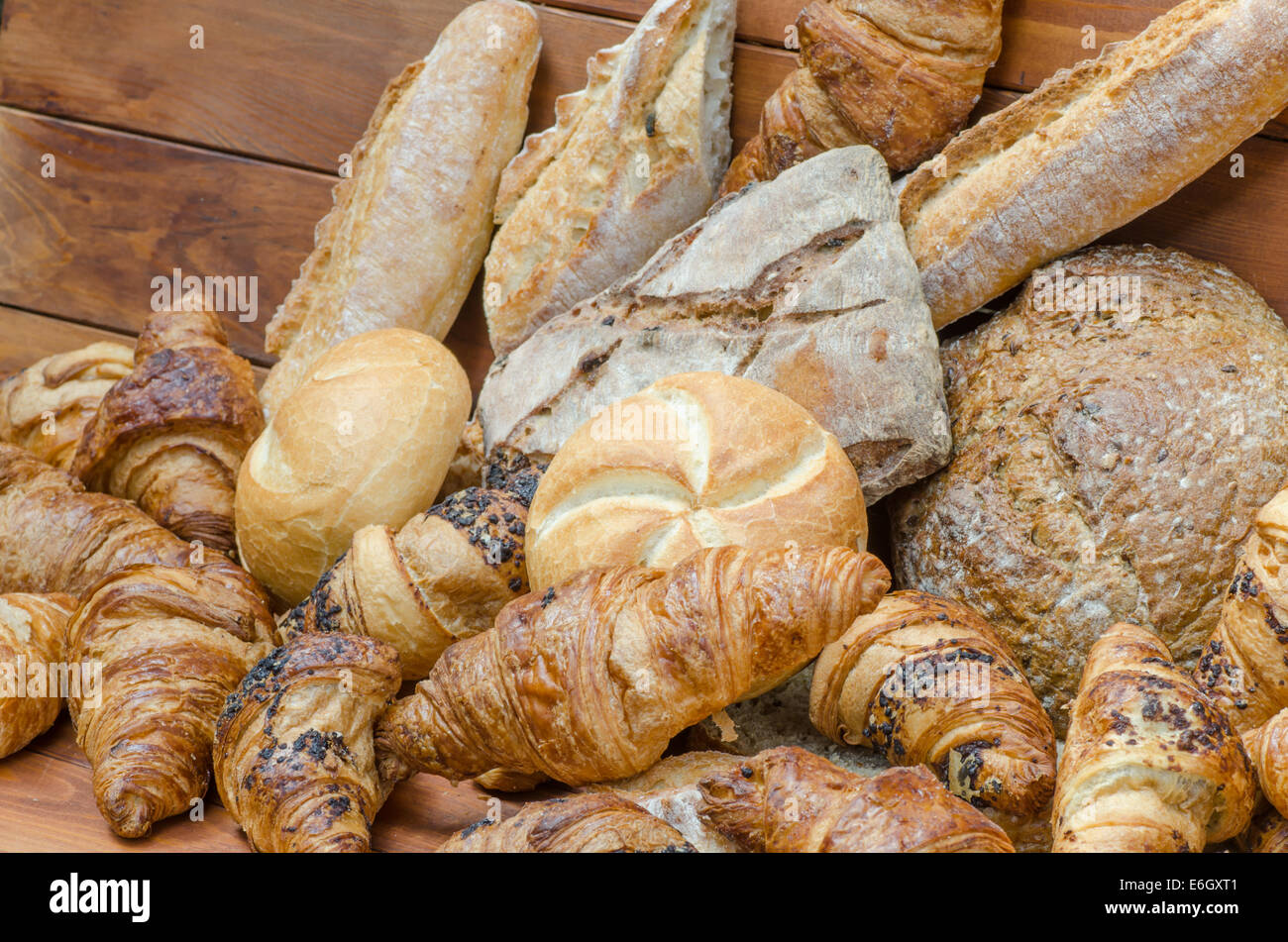Bread products hi-res stock photography and images - Alamy