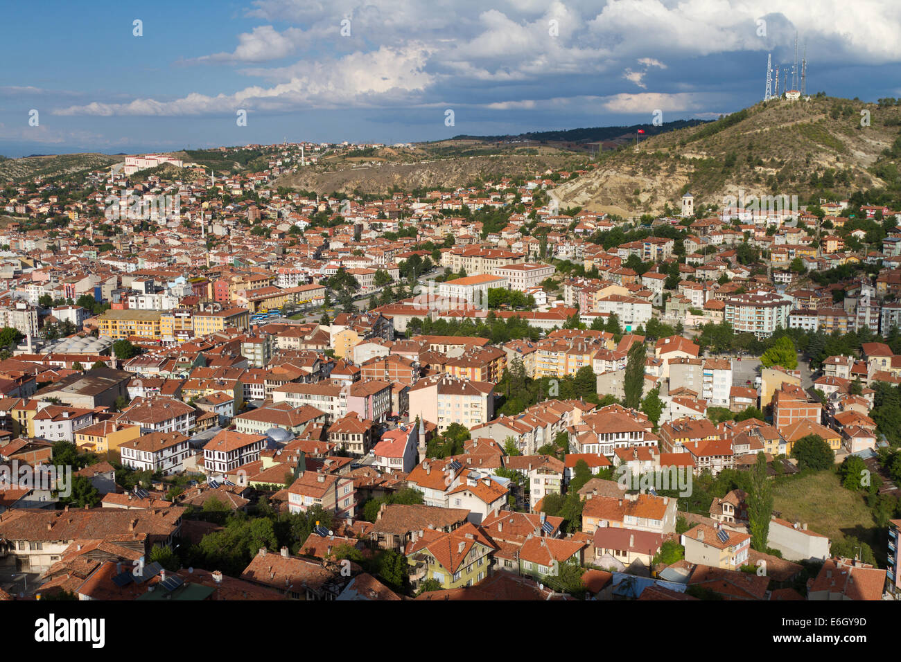 Cityscape Kastamonu Turkey Stock Photo - Alamy