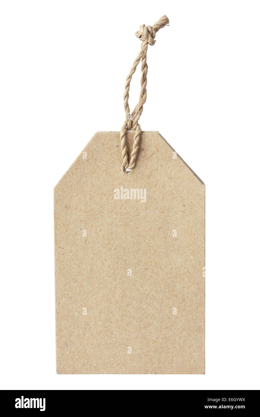 Label tag cut out plain hi-res stock photography and images - Alamy