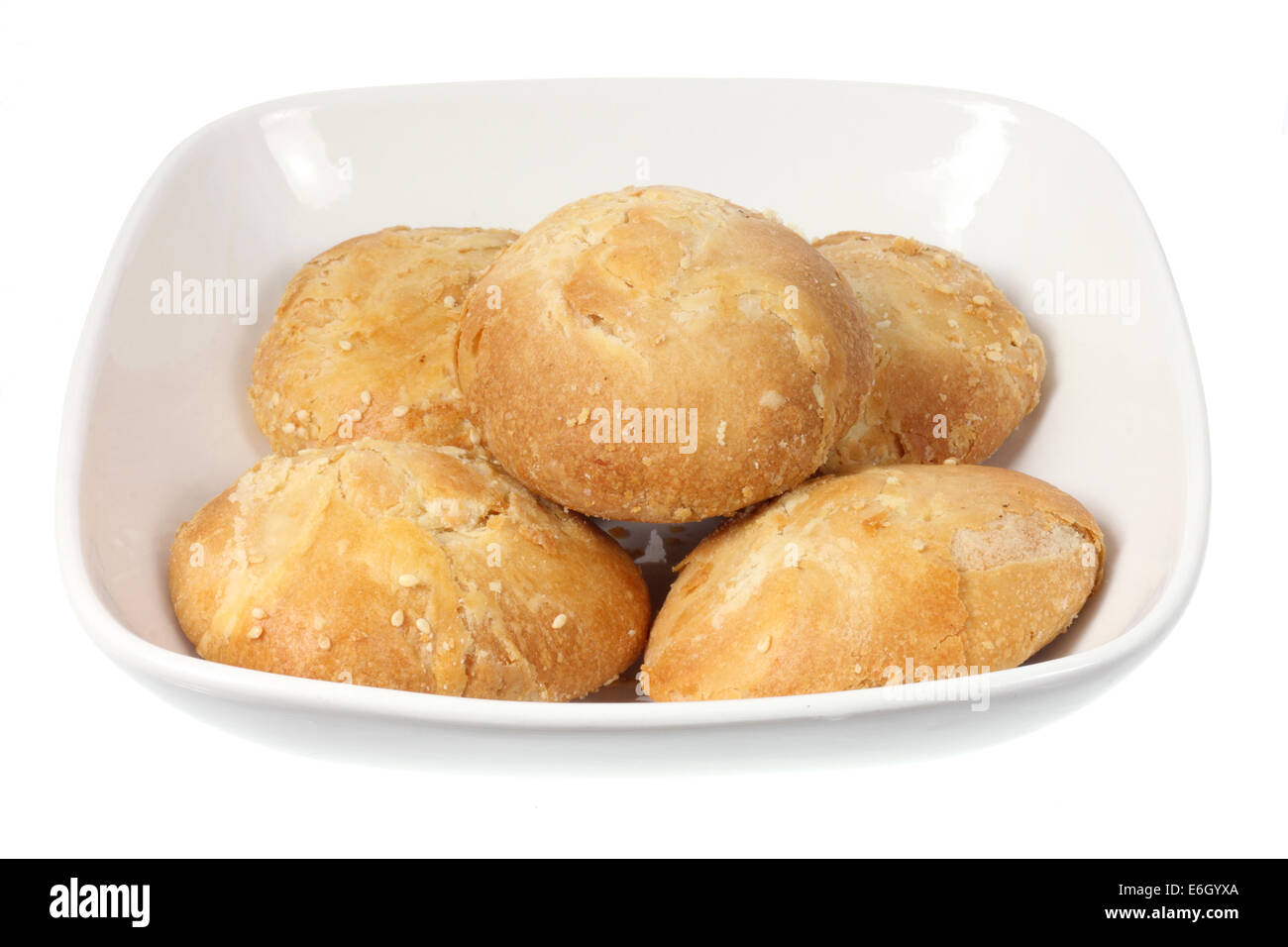 Bowl of Chinese Biscuits Stock Photo - Alamy