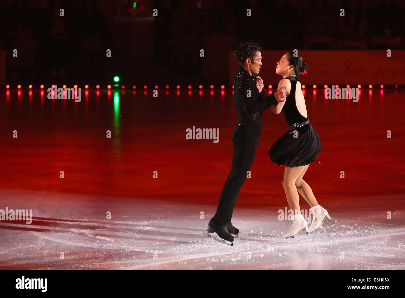 (L-R) Daisuke Takahashi, Akiko Suzuki, AUGUST 21, 2014 - Figure Skating ...