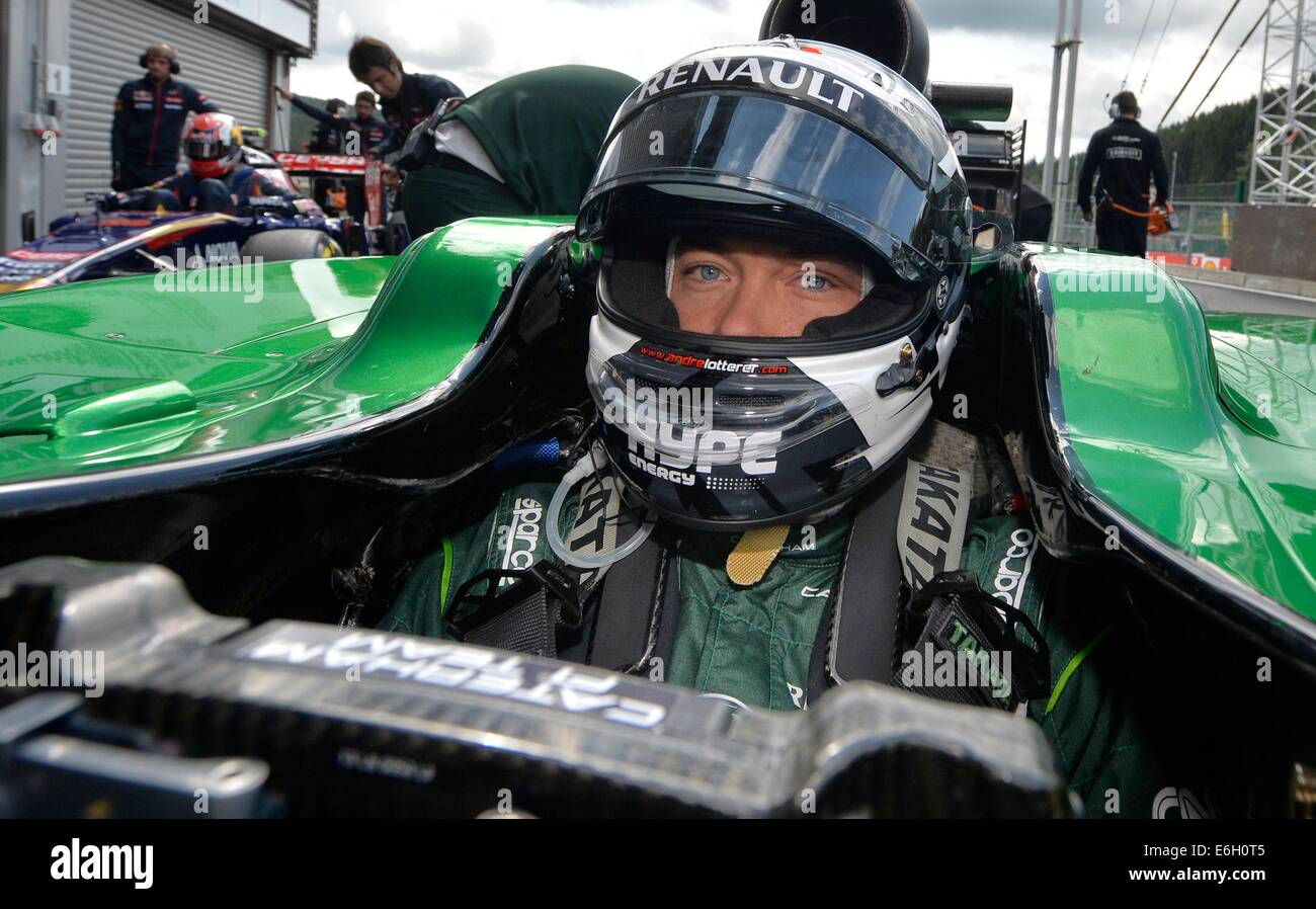 Spa, Belgium. 23rd Aug, 2014. F1 Grand Prix of Belgium, qualification ...