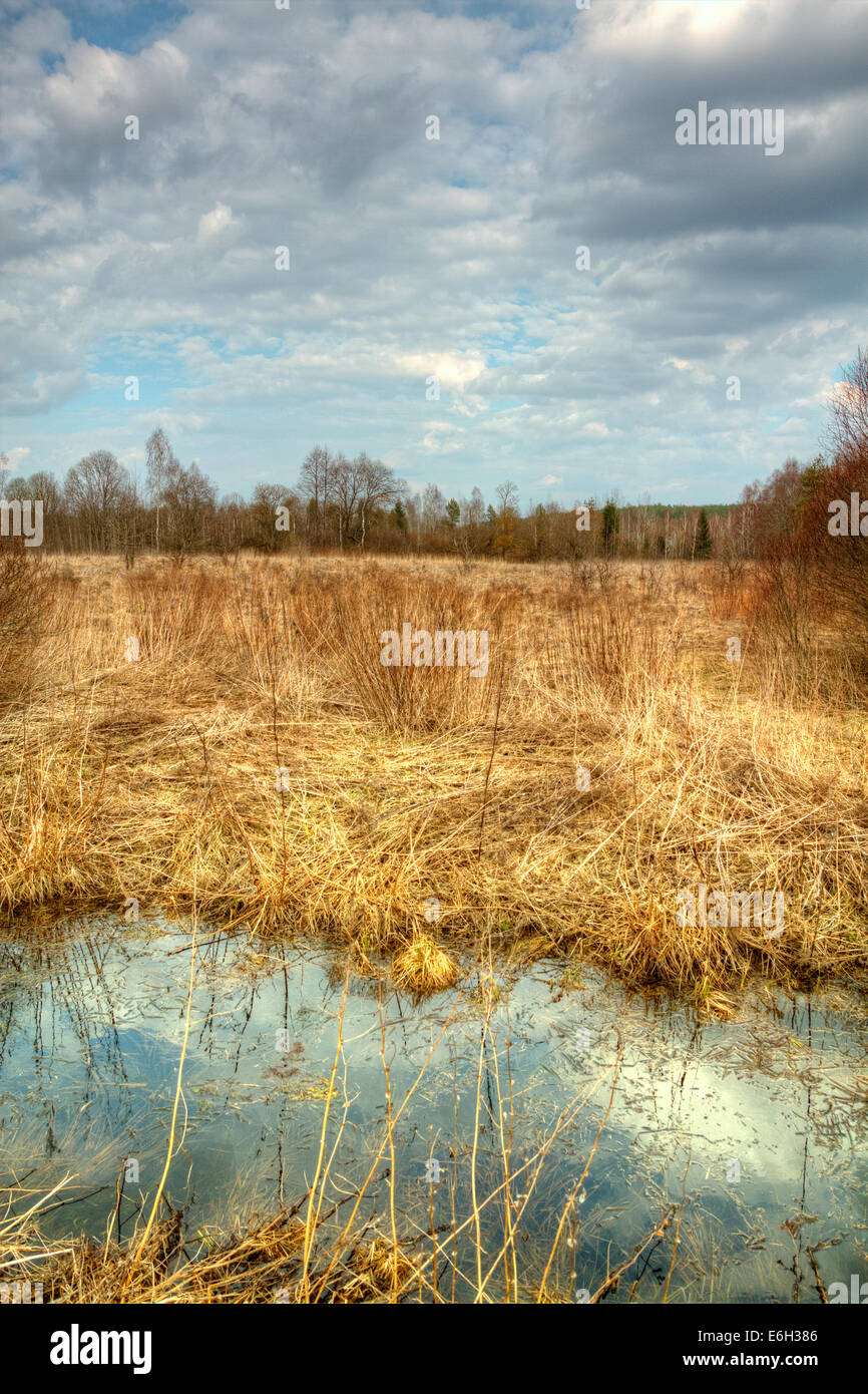 spring landscape HDR Stock Photo - Alamy