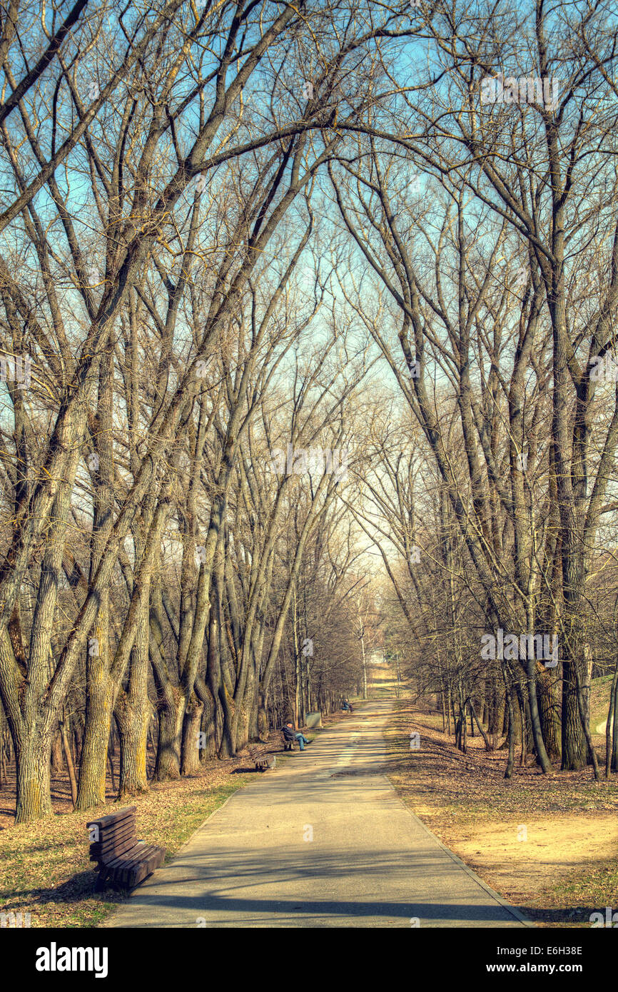 spring landscape. HDR photo Stock Photo - Alamy