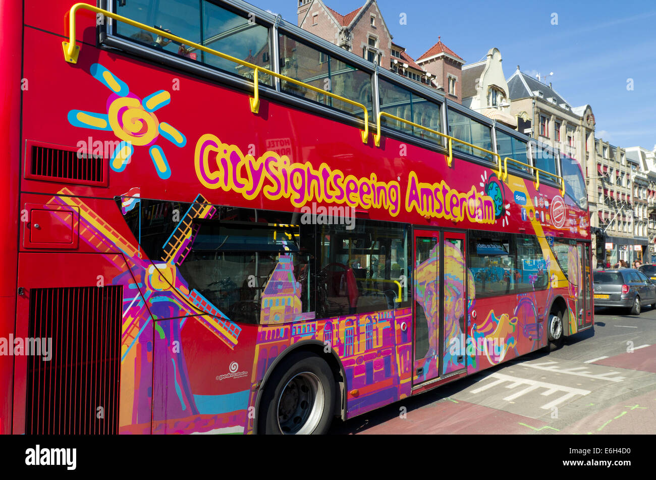 citysightseeing amsterdam tourist bus with panoramic roof. Offers ...