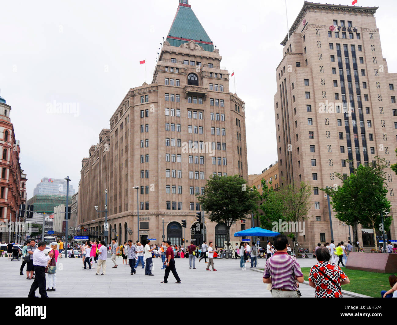 The Fairmont Peace Hotel, 20 Nanjing Road East, Shanghai China Stock ...