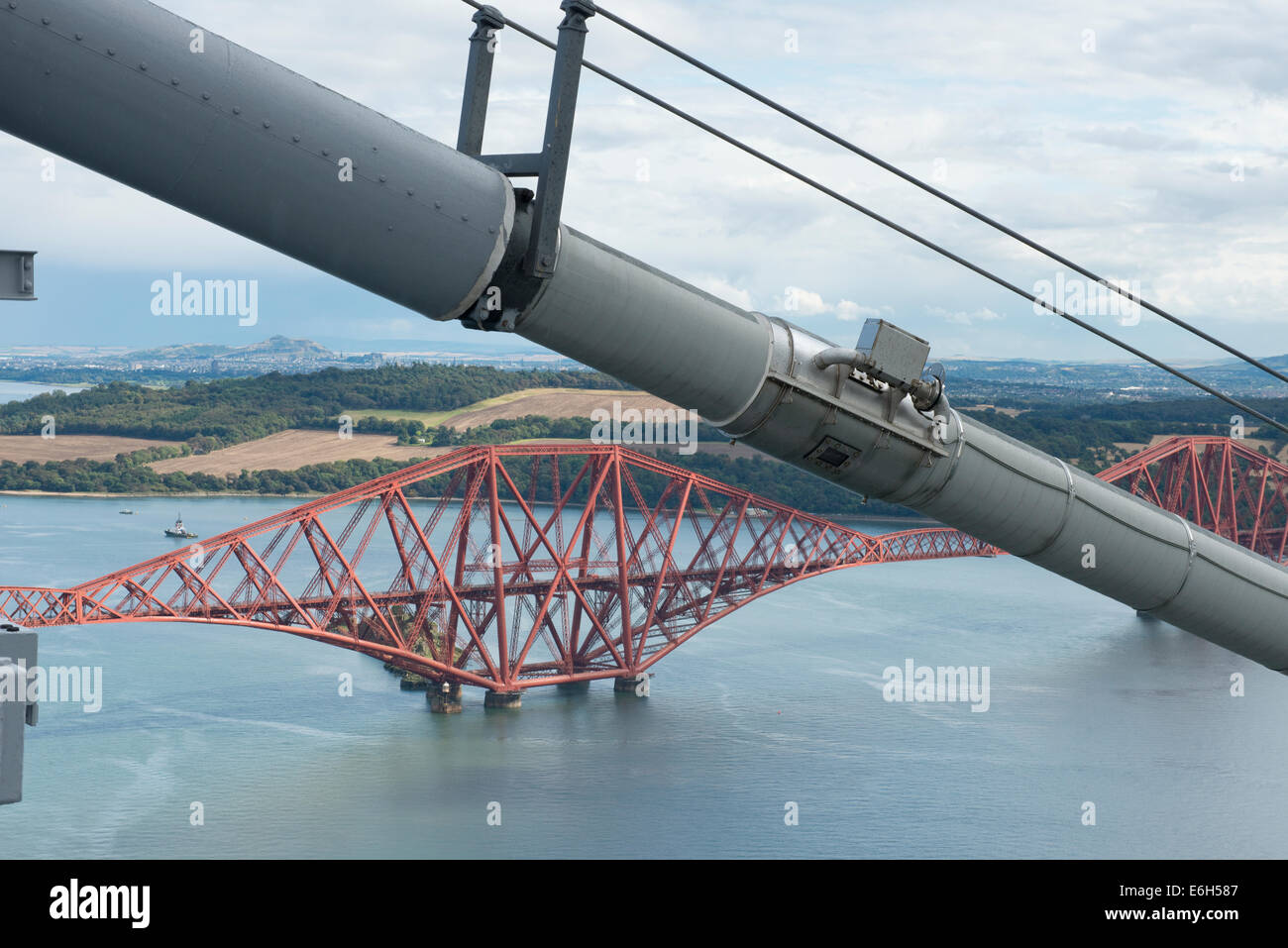 Pedestrian bridge top view hi-res stock photography and images - Alamy