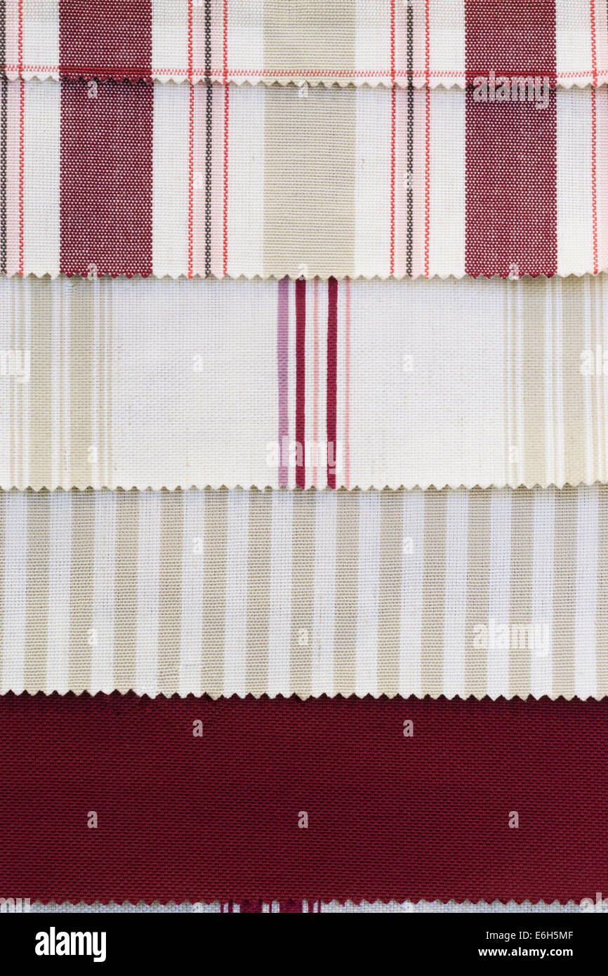 Samples of natural linen fabric textile background Stock Photo - Alamy