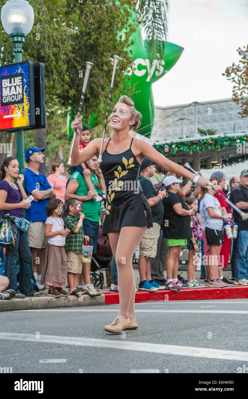 Baton twirler hi-res stock photography and images - Alamy