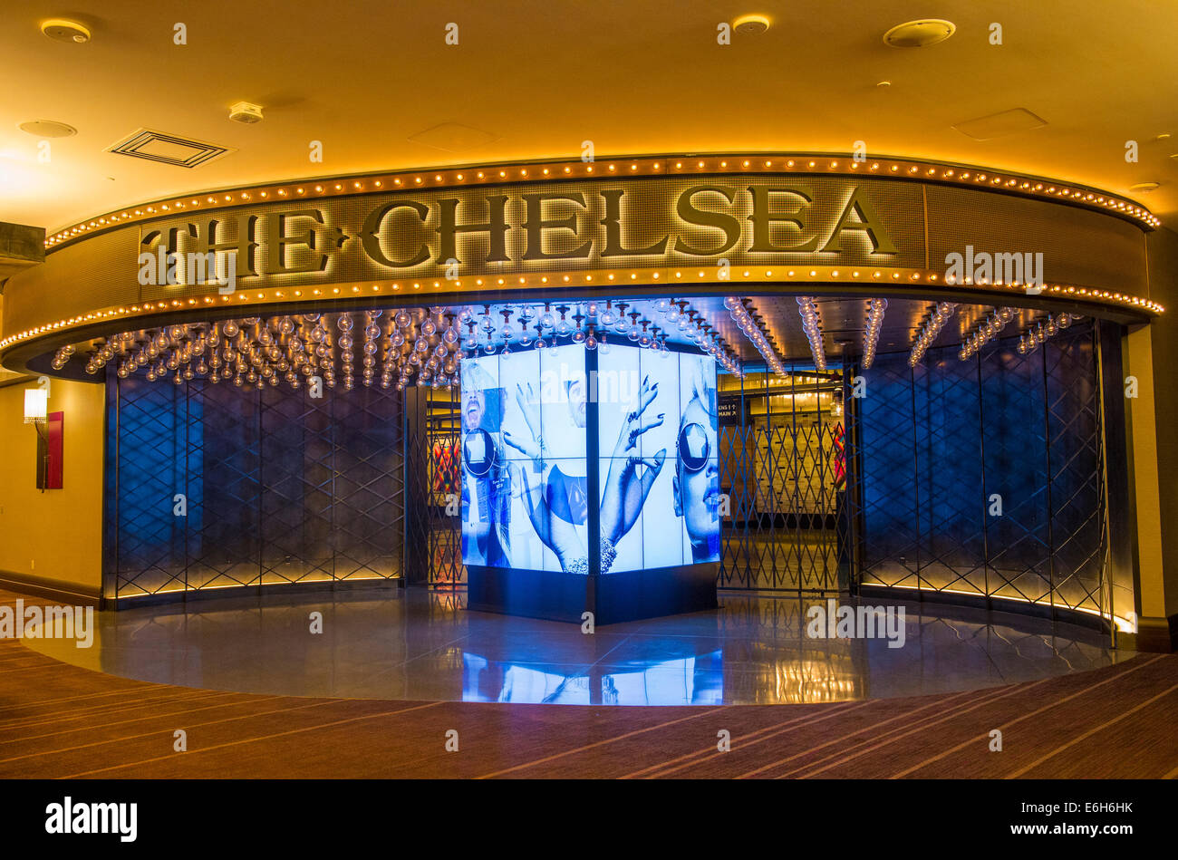 The Chelsea event venue in Cosmopolitan hotel in Las Vegas Stock Photo ...