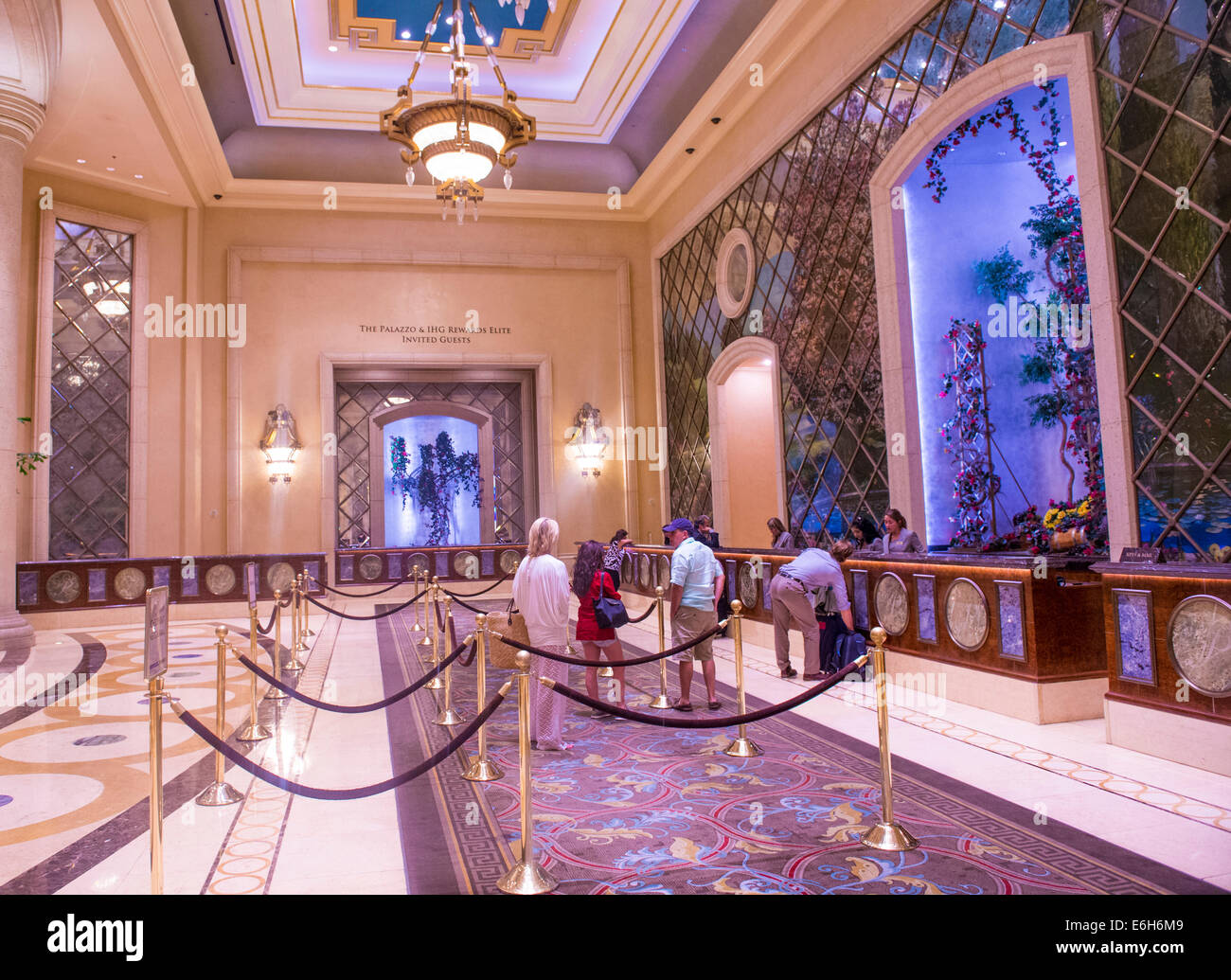 Palazzo Lobby Las Vegas Palazzo Las Vegas Lobby Hi Res Stock