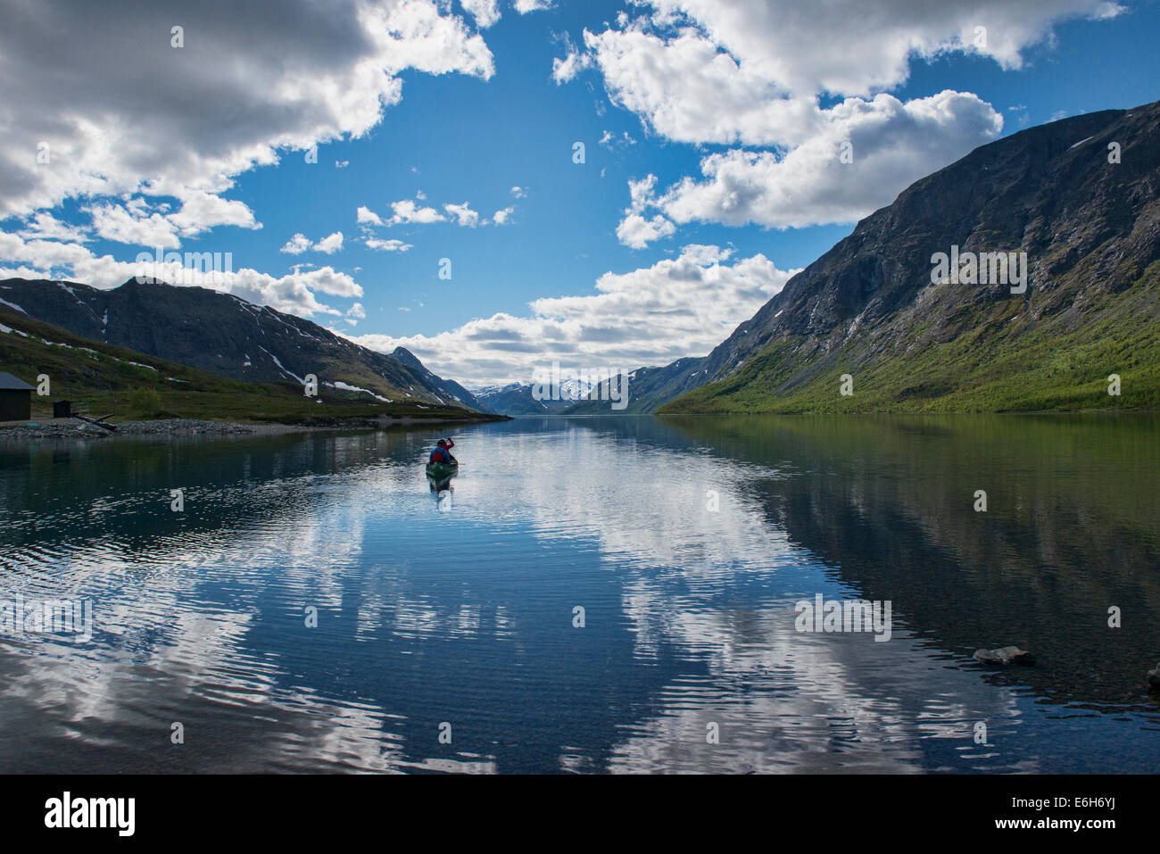 canoeing in Jotunheimen National Park, Norway Stock Photo - Alamy canoeing in Jotunheimen National Park, Norway Stock Photo - Alamy