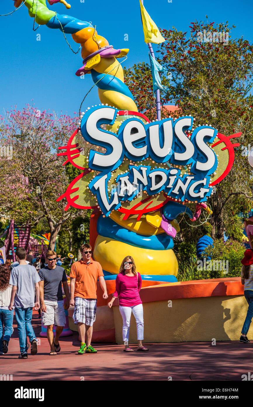 Seuss landing universal studios orlando hi-res stock photography and ...