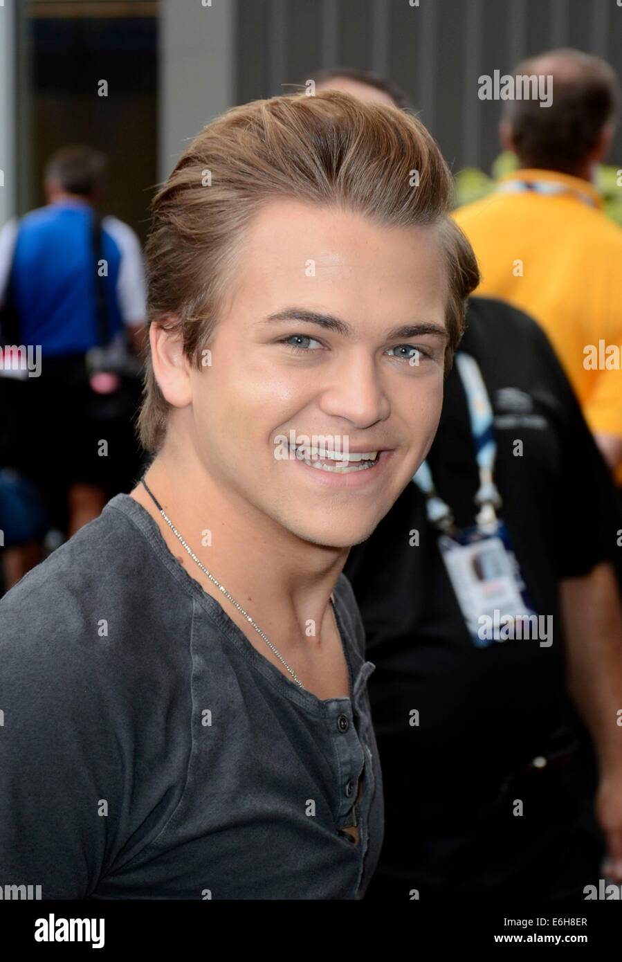 Flushing, NY, USA. 23rd Aug, 2014. Hunter Hayes in attendance for The ...