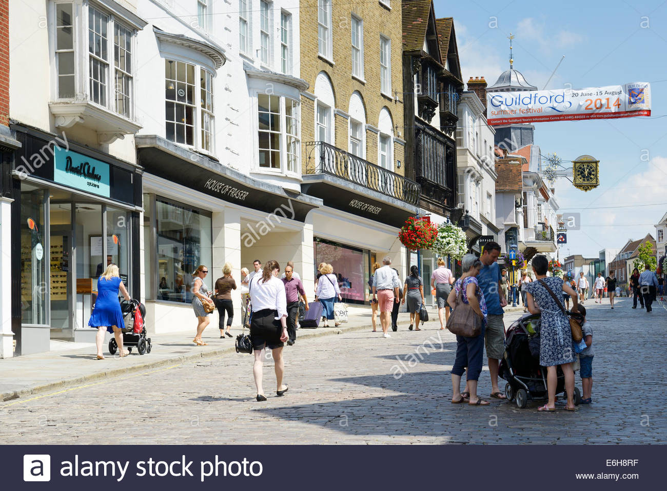 High Street Guildford High Resolution Stock Photography and Images - Alamy