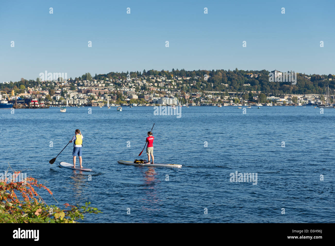 Seattle lake washington kayak hi-res stock photography and images - Alamy