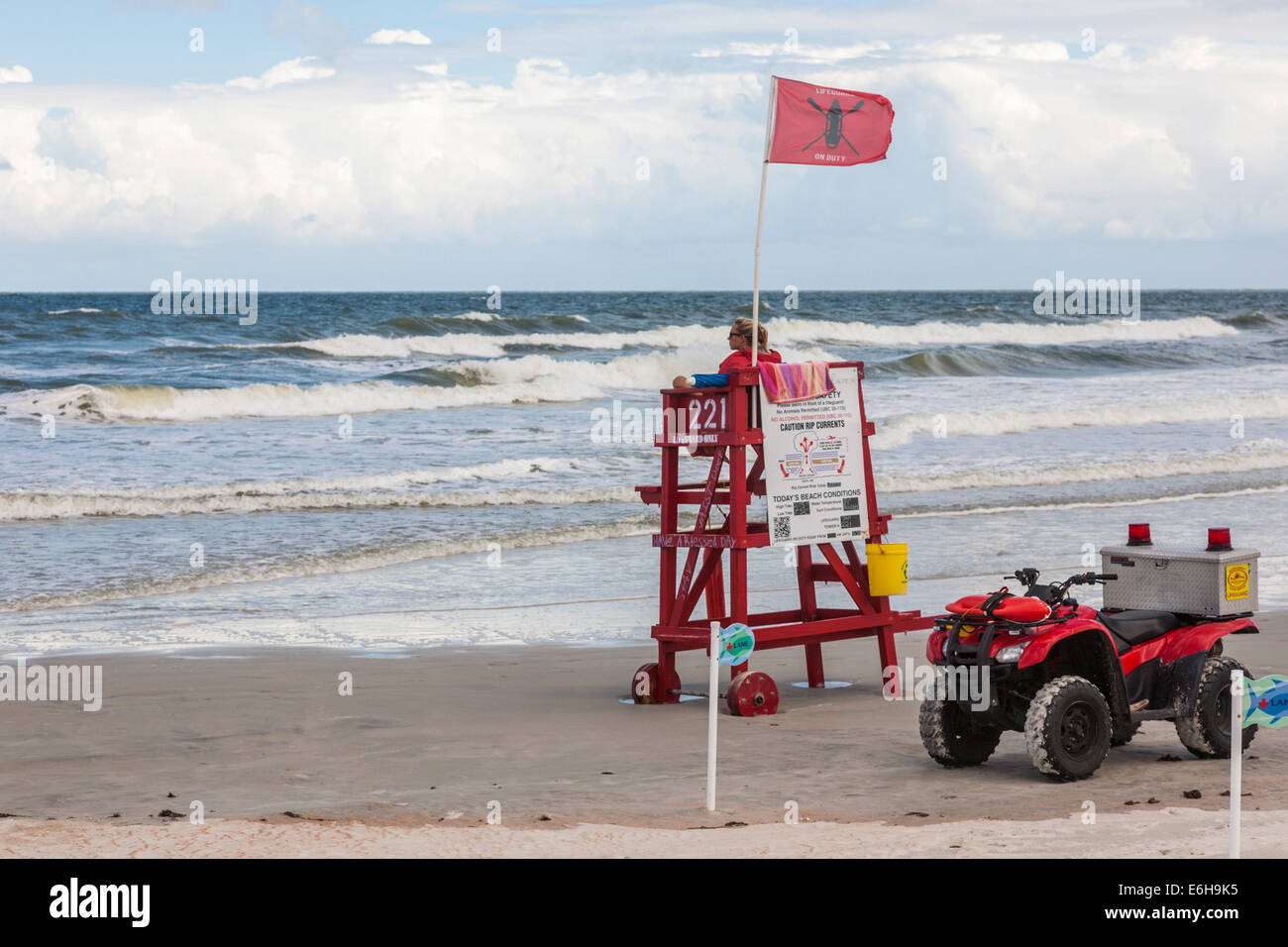 Beach safety lifeguard hi-res stock photography and images - Alamy