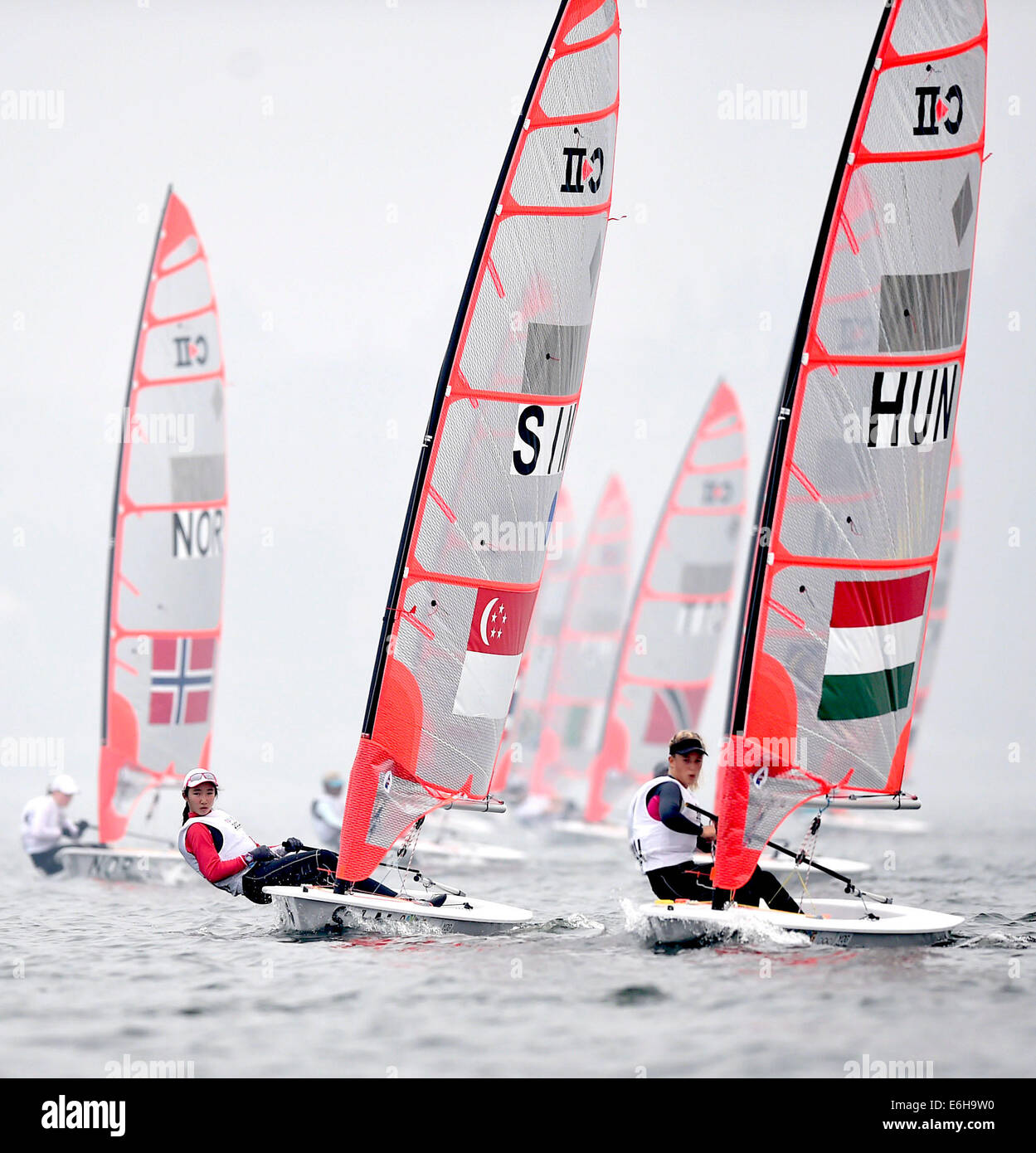 Byte cii sailing dinghy hi-res stock photography and images - Alamy