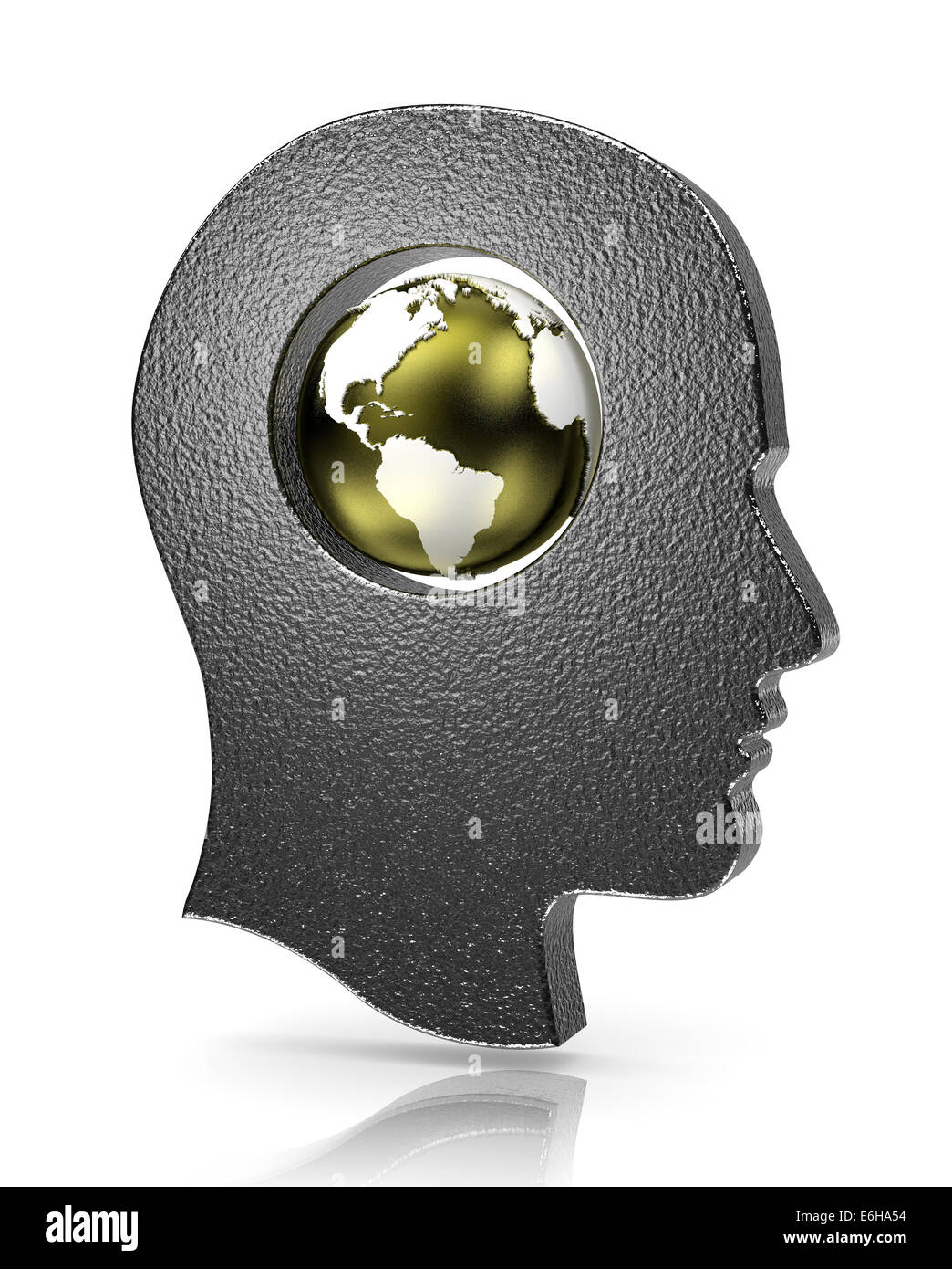 Earth head hi-res stock photography and images - Alamy