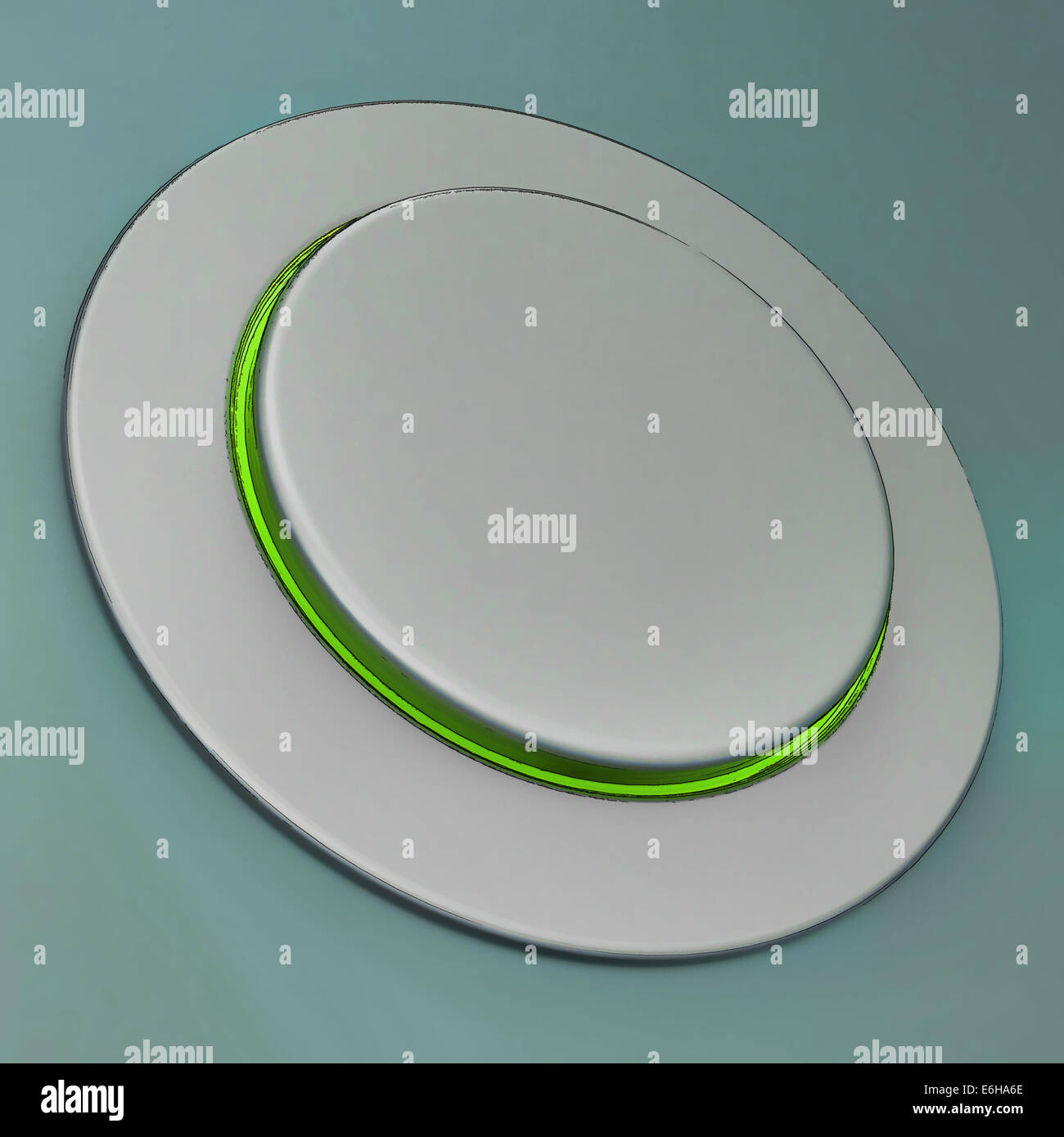 Blank Push Button Or Switch Showing Copy space Stock Photo - Alamy
