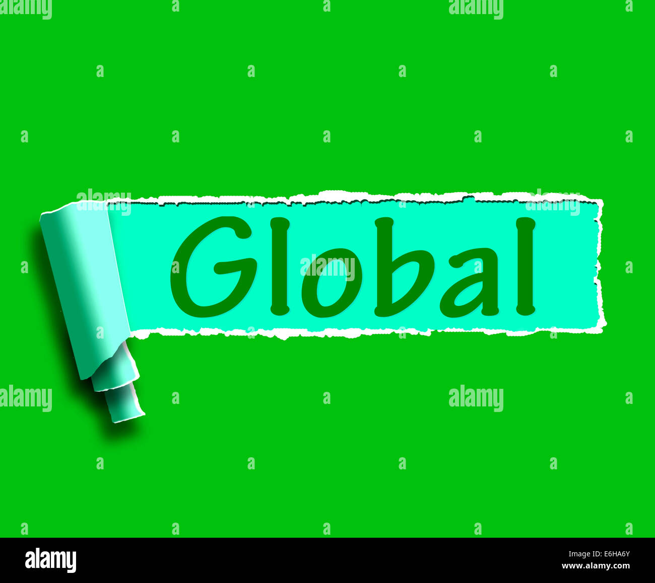 Global word hi-res stock photography and images - Alamy