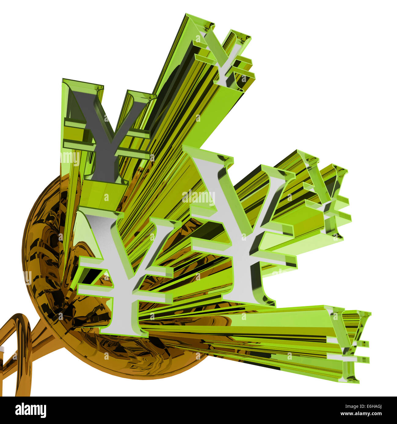 Japanese yens coins hi-res stock photography and images - Alamy