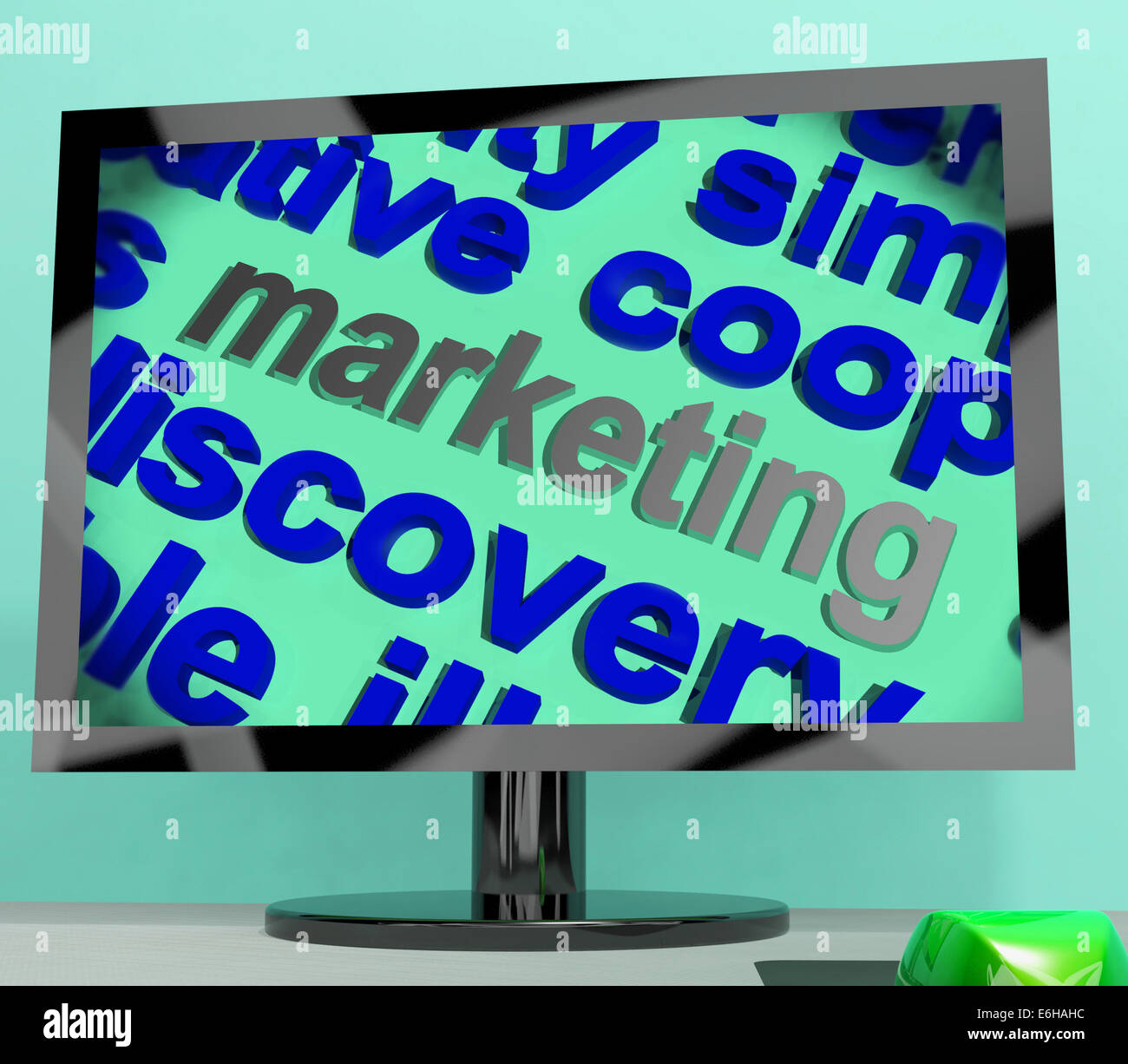 Marketing Word Showing Advertising Promoting And Selling Stock Photo ...