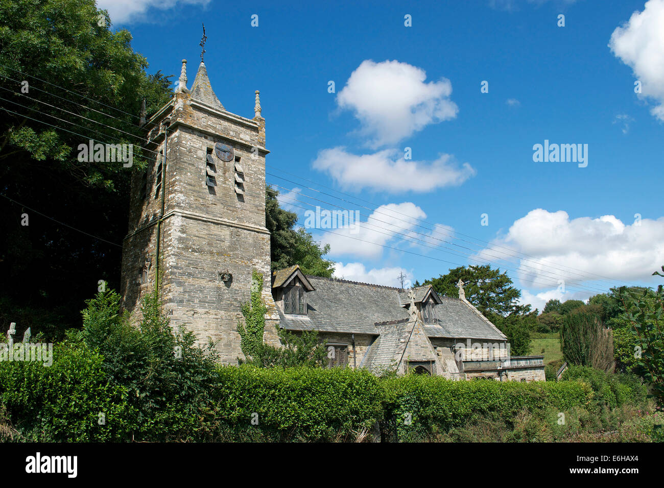 LITTLE PETHERICK CHURCH Stock Photo - Alamy
