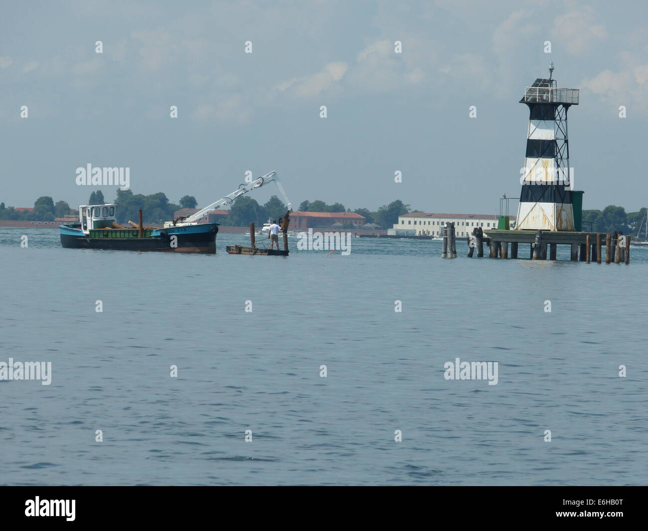 Lighthouse In Venice Venice High Resolution Stock Photography and ...