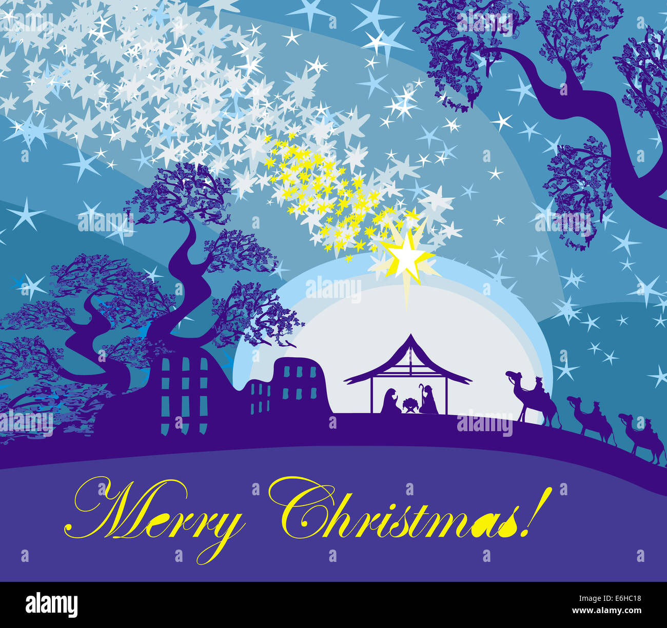 Birth of jesus bethlehem frame hi-res stock photography and images - Alamy