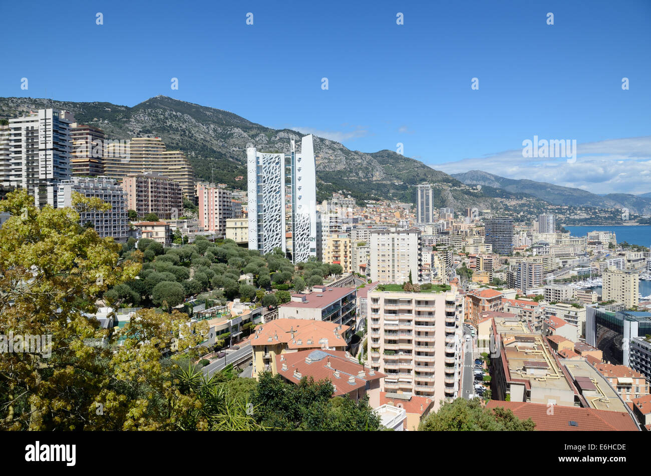 Monaco aerial view hi-res stock photography and images - Alamy