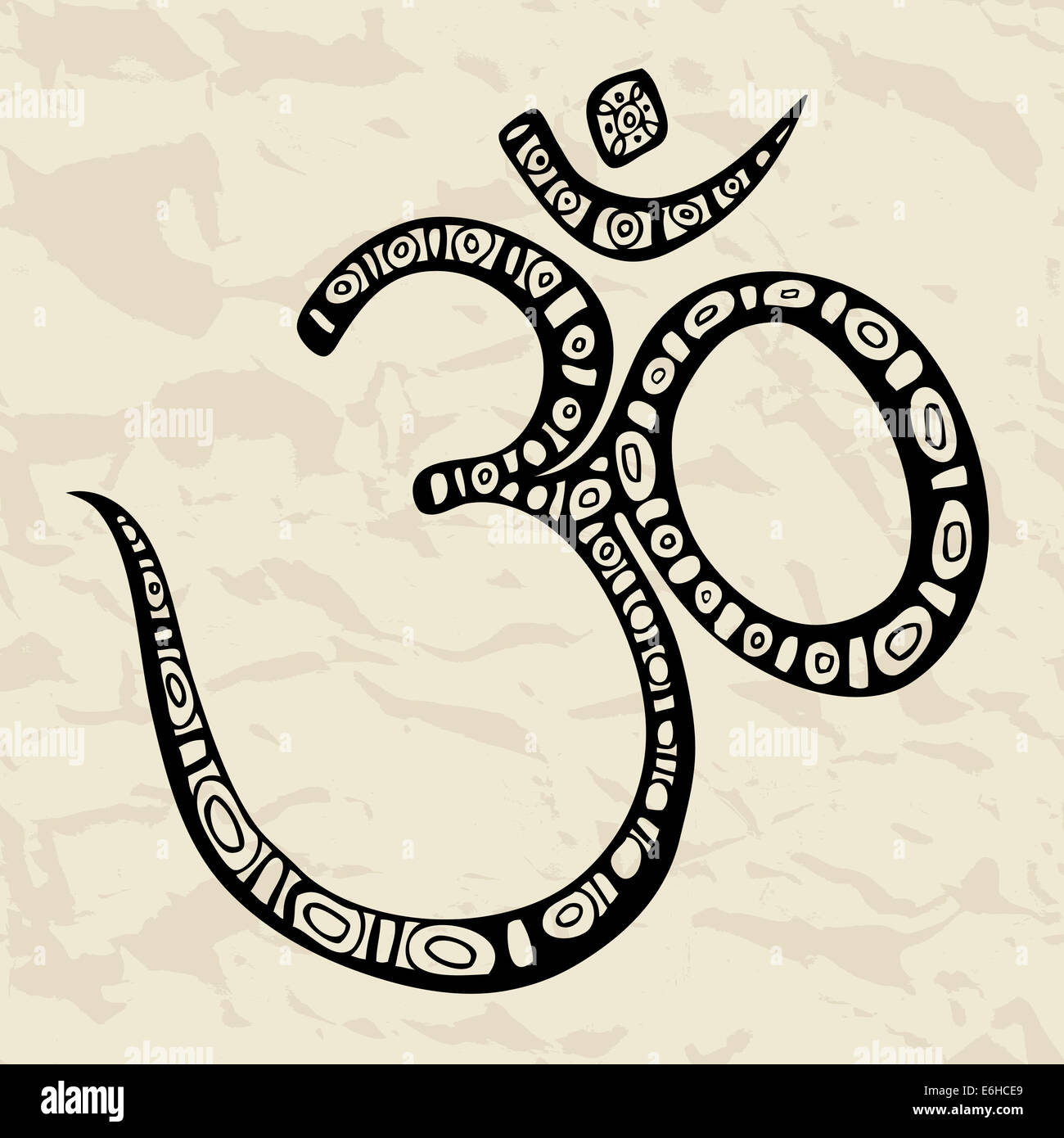Ohm. Om Aum Symbol. Hand drawn illustration Stock Photo - Alamy Ohm. Om Aum Symbol. Hand drawn illustration Stock Photo - Alamy