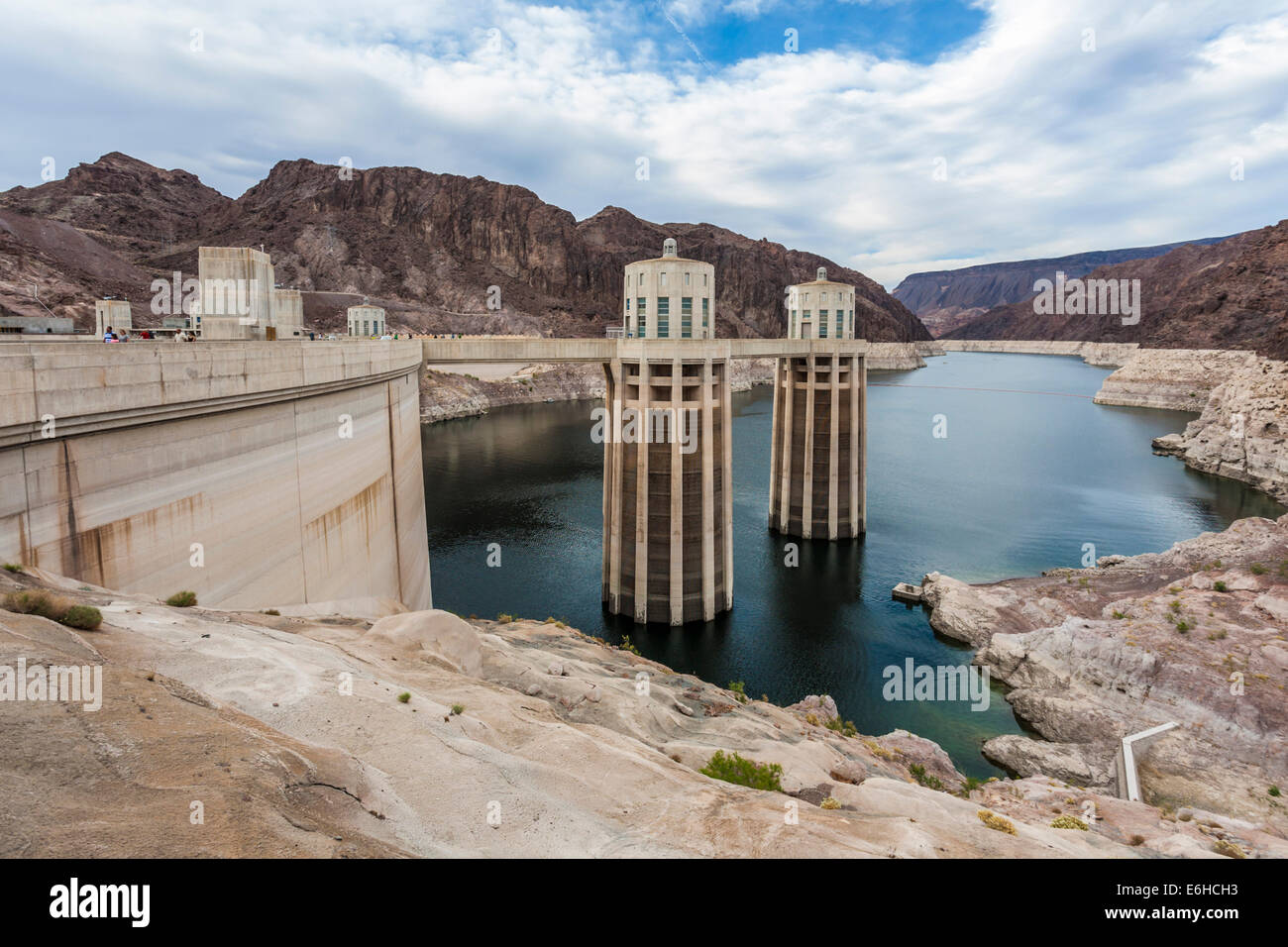 Water intake towers hi-res stock photography and images - Alamy