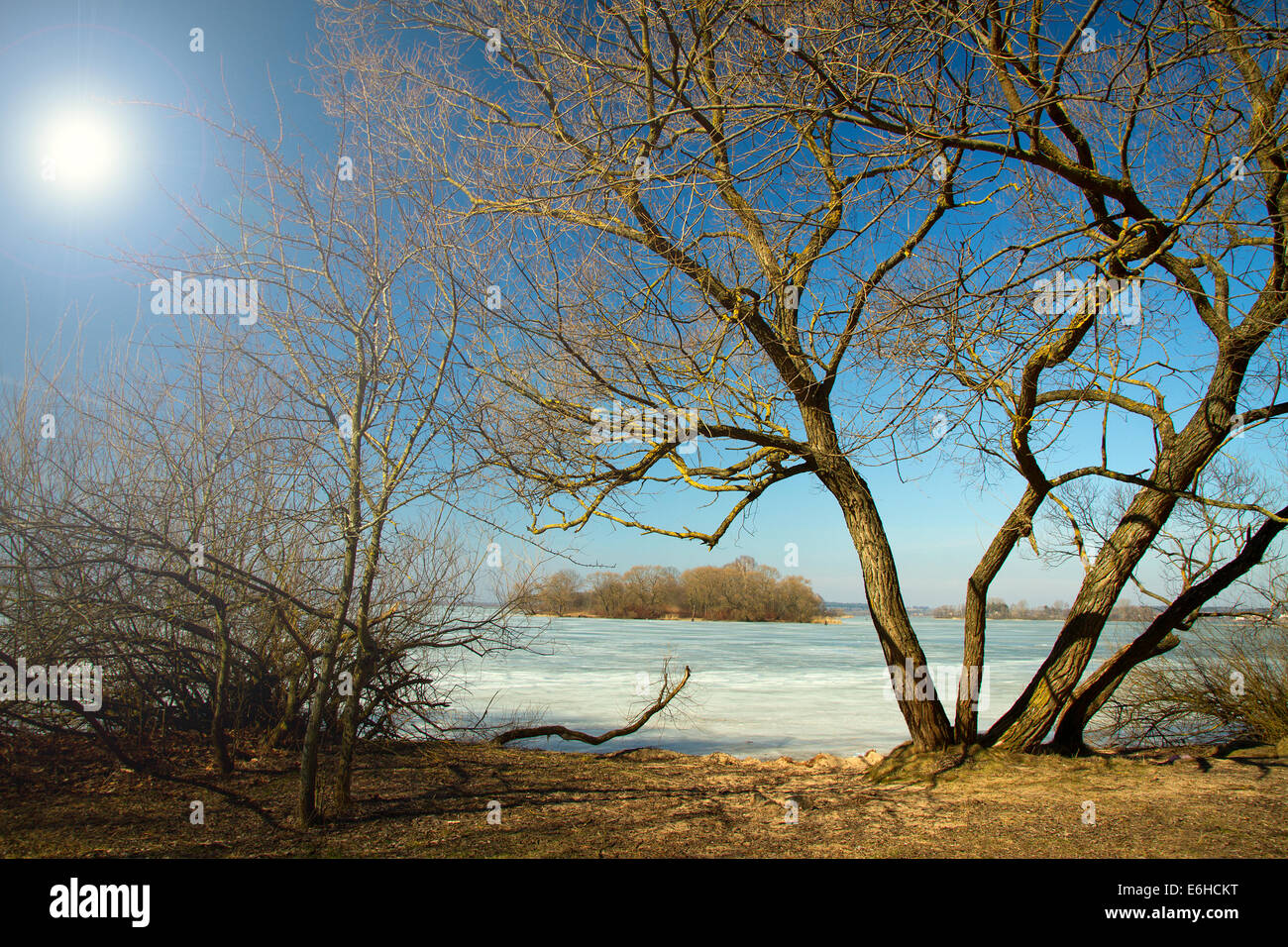 Spring rivers lakes in Europe Stock Photo - Alamy