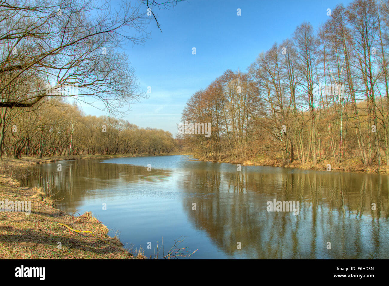 Spring in Europe. HDR photo Stock Photo - Alamy