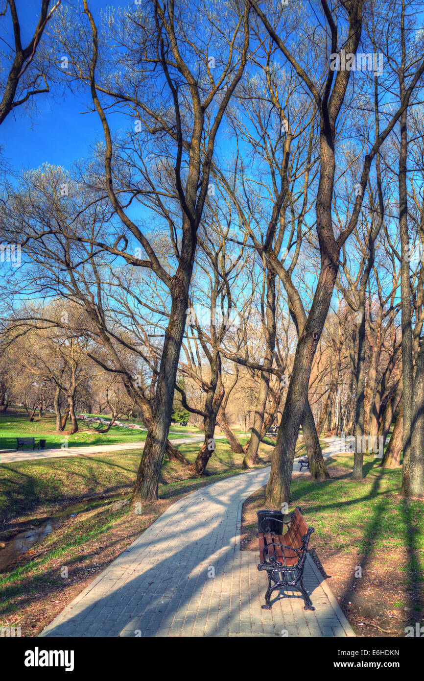 spring landscape HDR Stock Photo - Alamy