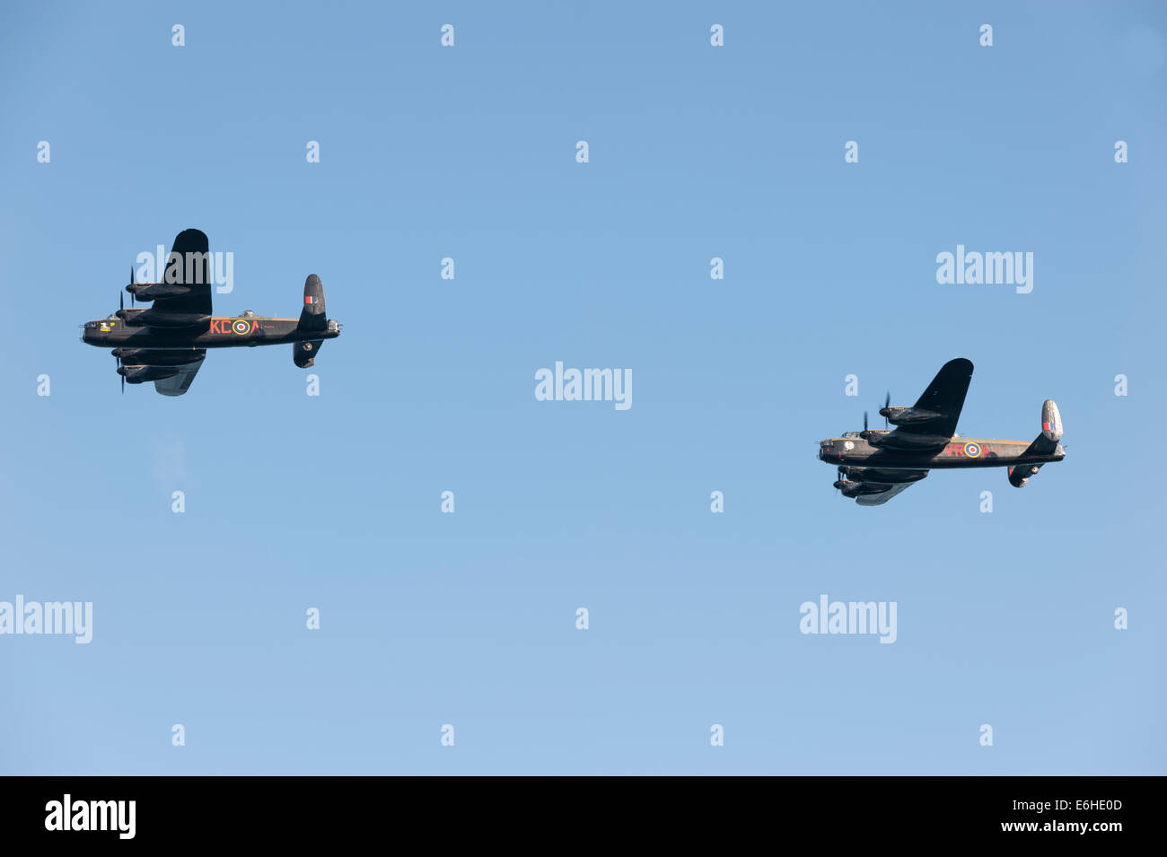 Lancaster bomber ww2 aerial hi-res stock photography and images - Alamy