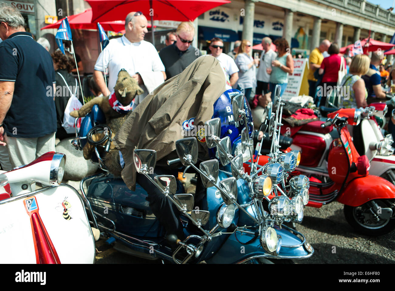 Mod scooter face hi-res stock photography and images - Alamy