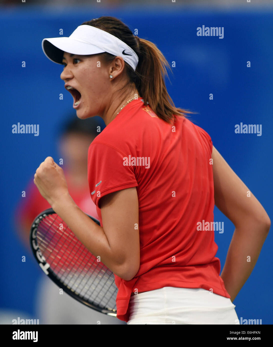 Nanjing, China's Jiangsu Province. 24th Aug, 2014. Xu Shilin of China ...