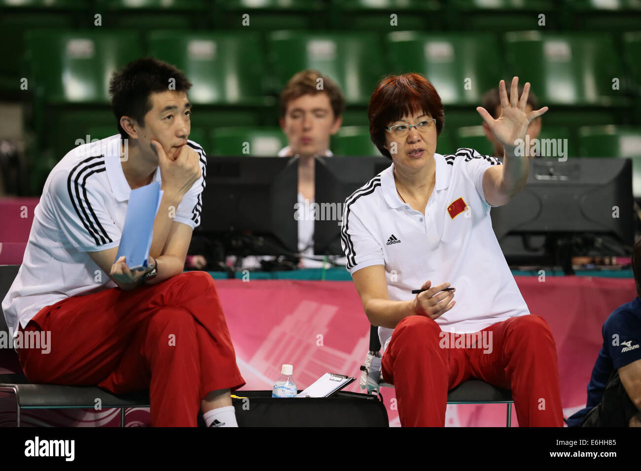 China volleyball lang ping hi-res stock photography and images - Alamy