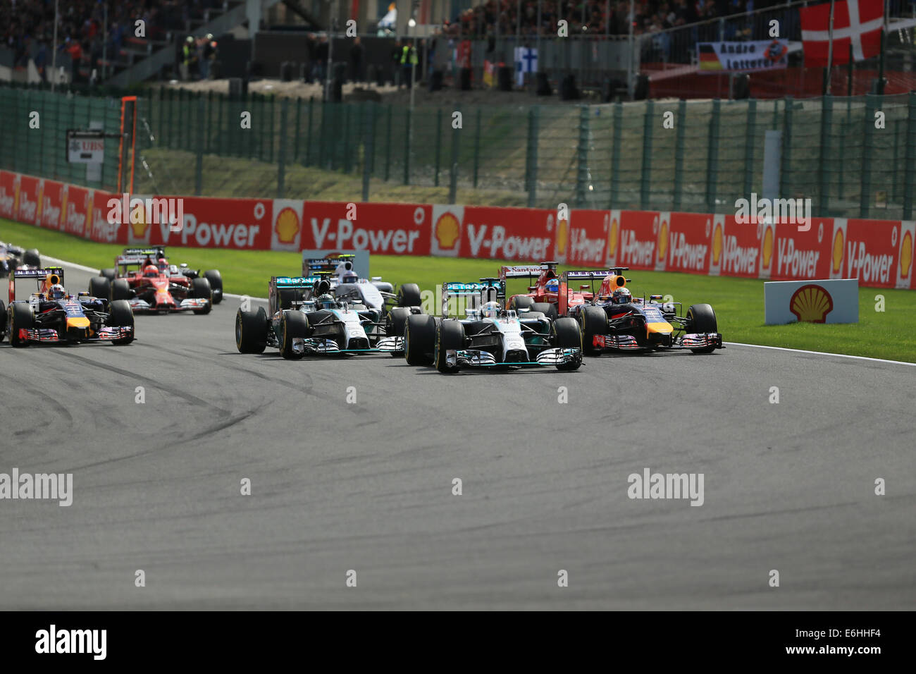 Belgian grand prix start hi-res stock photography and images - Alamy
