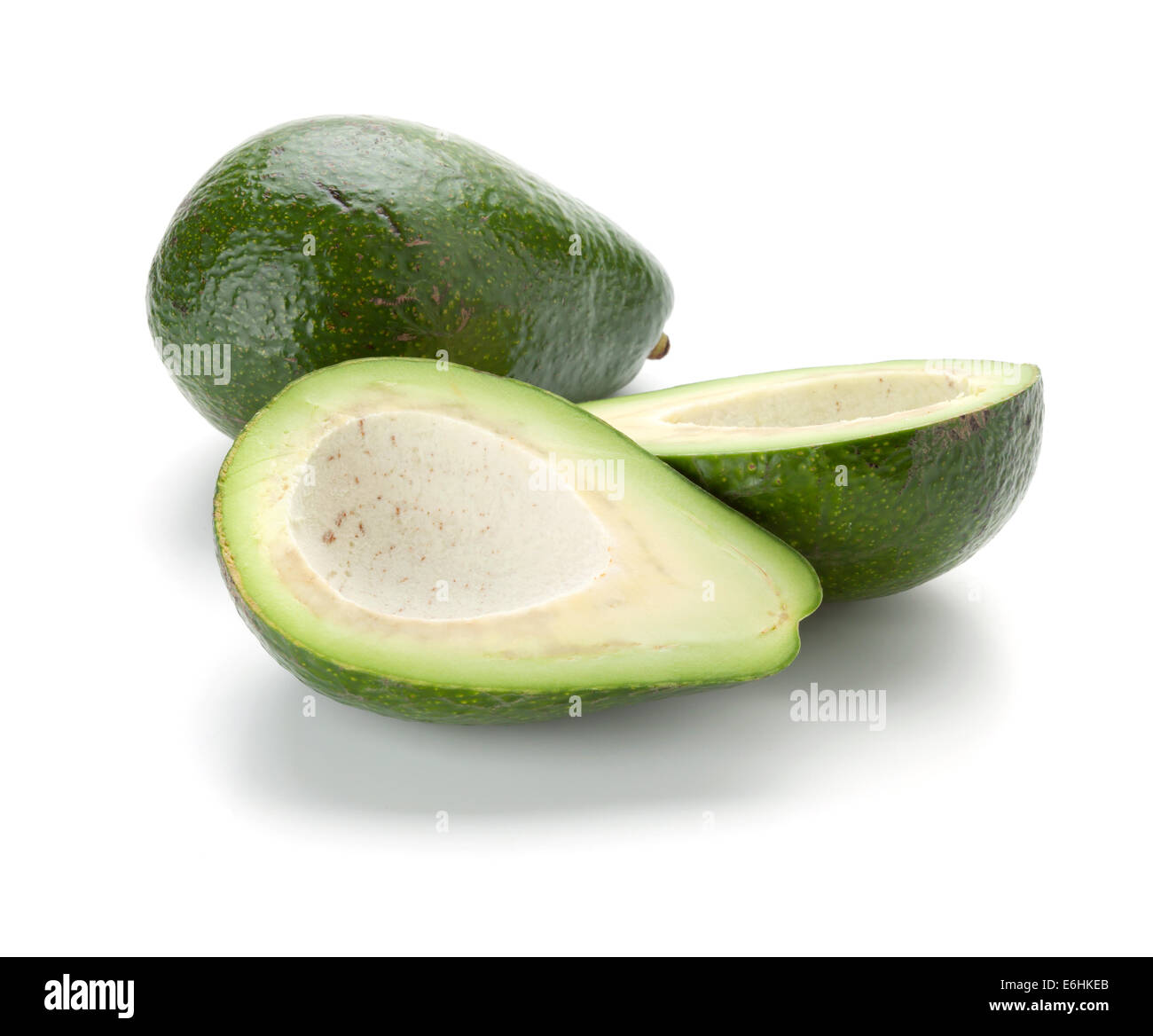Ripe avocado Cut Out Stock Images & Pictures - Alamy