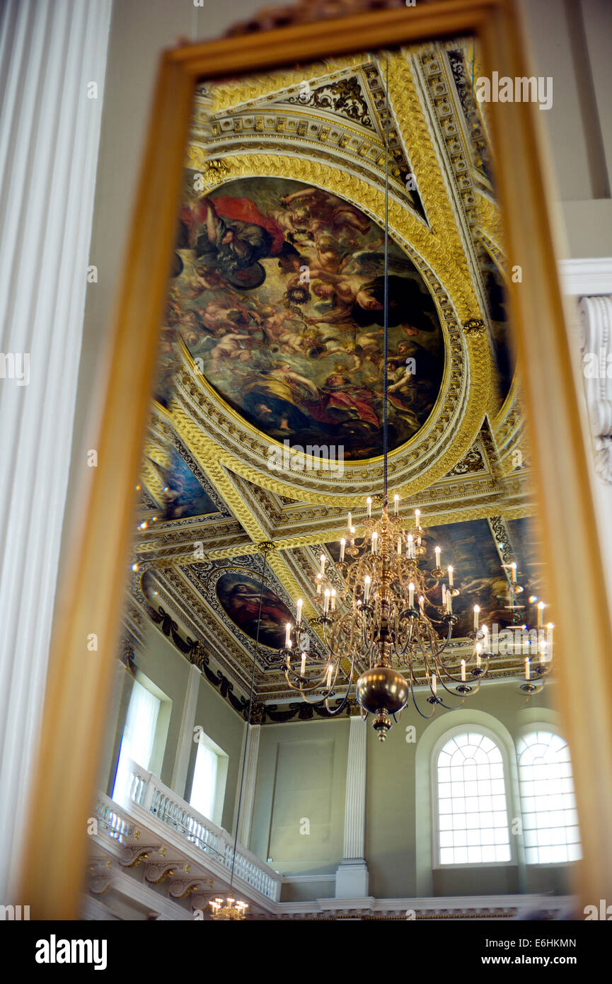 Banqueting House, Whitehall London England UK. Aug 2014 Designed by ...