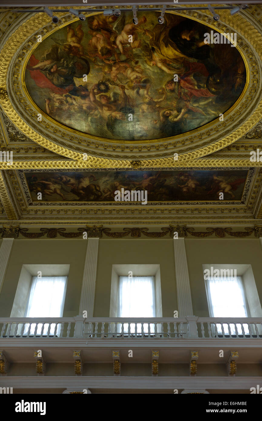 Banqueting House, Whitehall London England UK. Aug 2014 Designed by ...