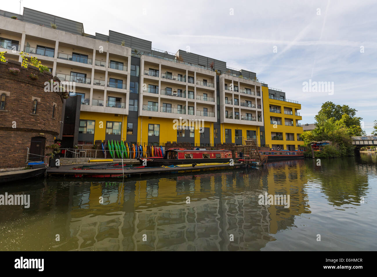 boating club, office buildings and apartments overlooking the Regent ...